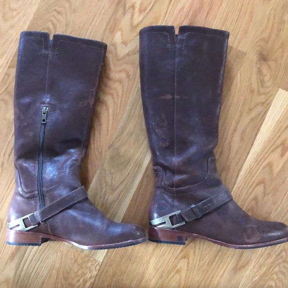 UGG | Shoes | Ugg Genuine Leather Riding Boots | Poshmark